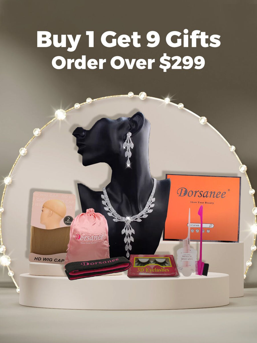 42 40 38 36 34 32 30 inch Buss Down Knee Length Lace Front Hair Wig ...