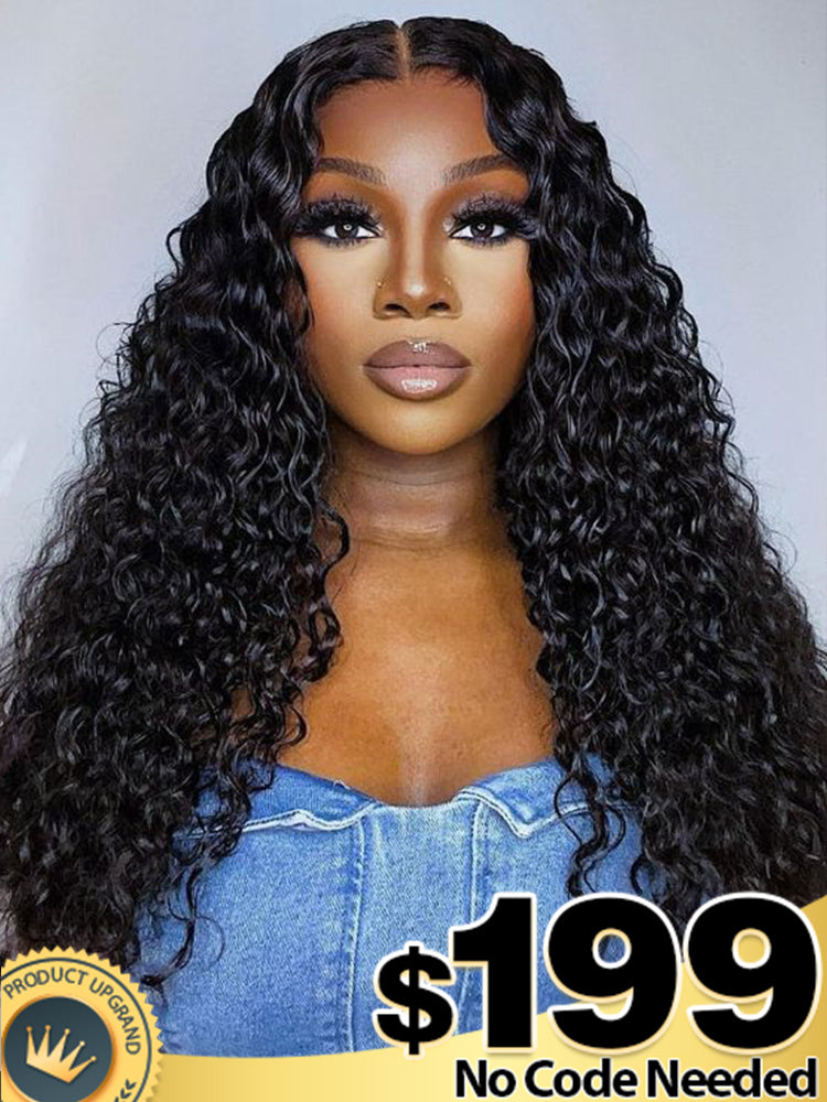 Dorsanee 30 Inch = $199 13x4 Lace Front Water Wave Human Hair Wigs ...